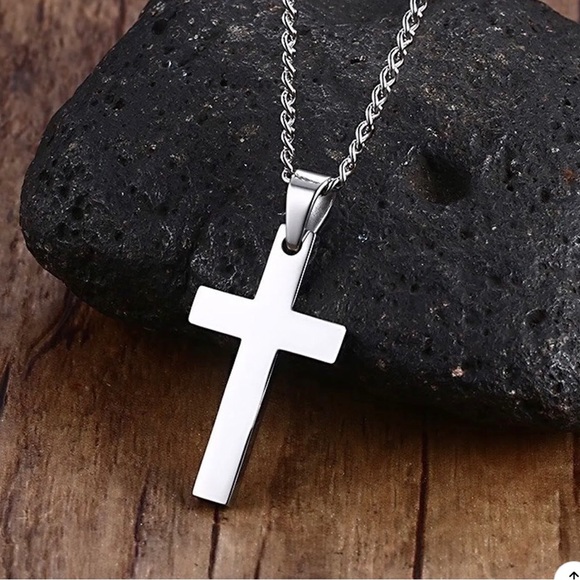 Accessories | Mens Silver Cross | Poshmark